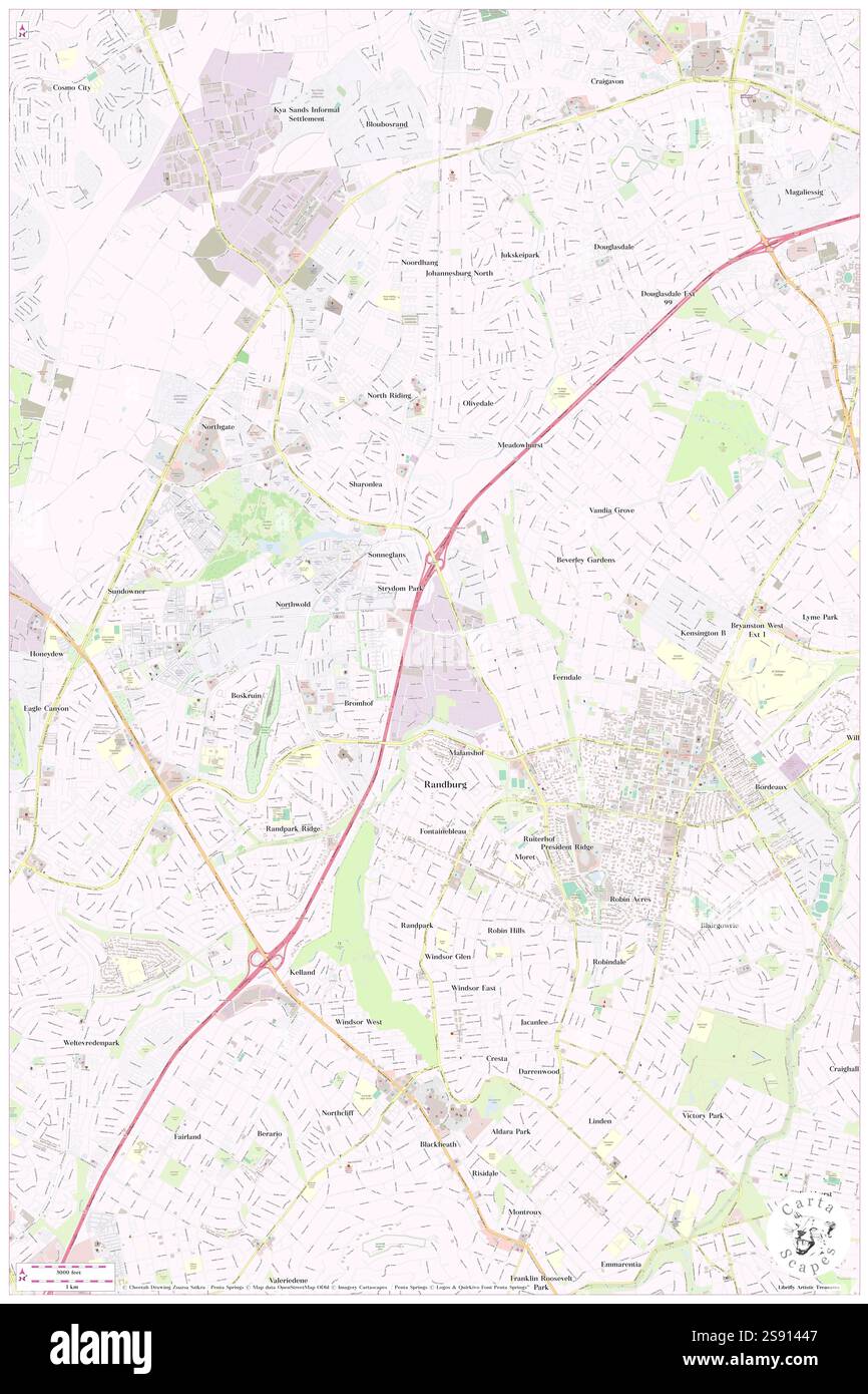 Strydompark, City of Johannesburg Metropolitan Municipality, ZA, South ...