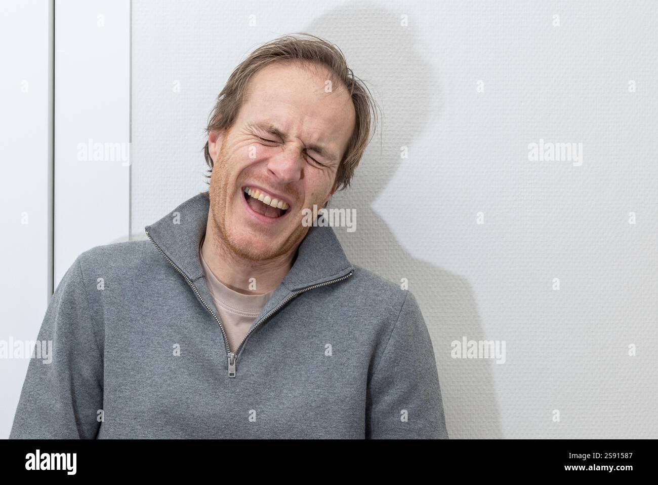 Joyful professional man engaging hi-res stock photography and images ...