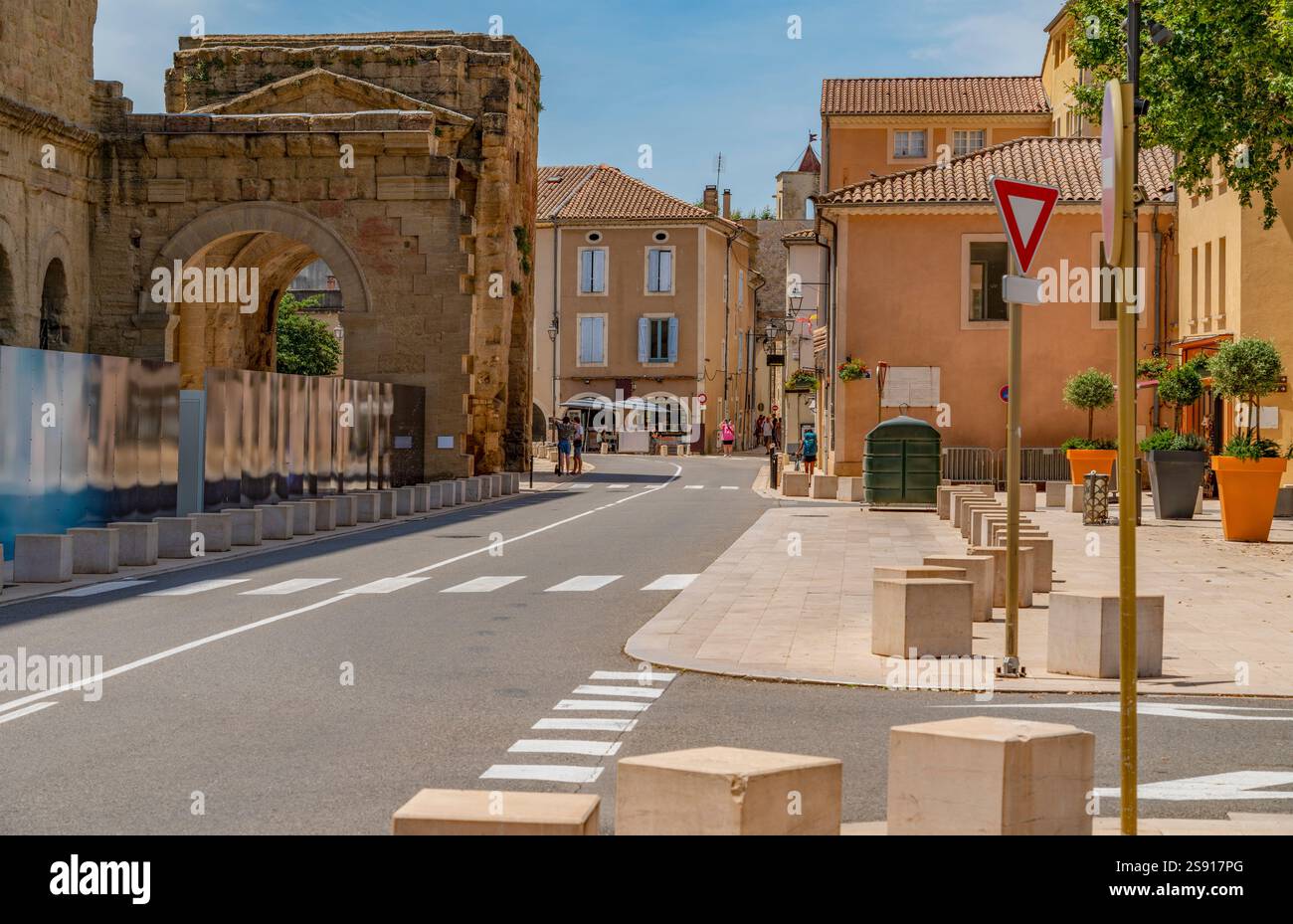 Impression of Orange, a commune in the Provence region in southeastern ...