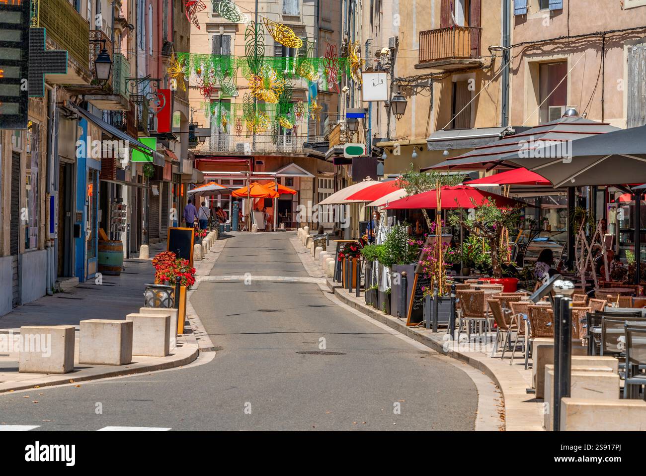 Impression of Orange, a commune in the Provence region in southeastern ...