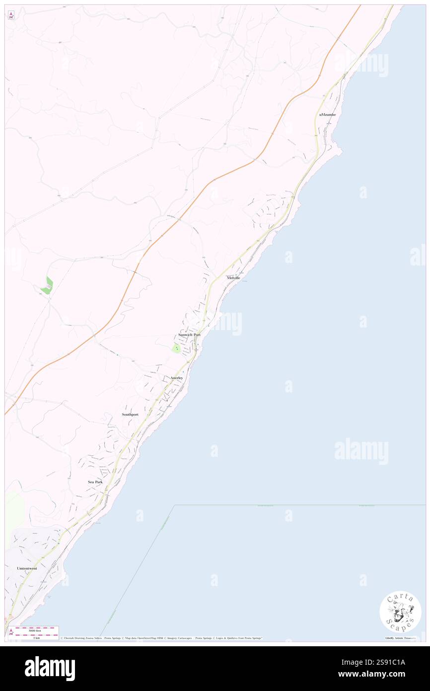 Banana Beach, Ugu District Municipality, ZA, South Africa, KwaZulu ...