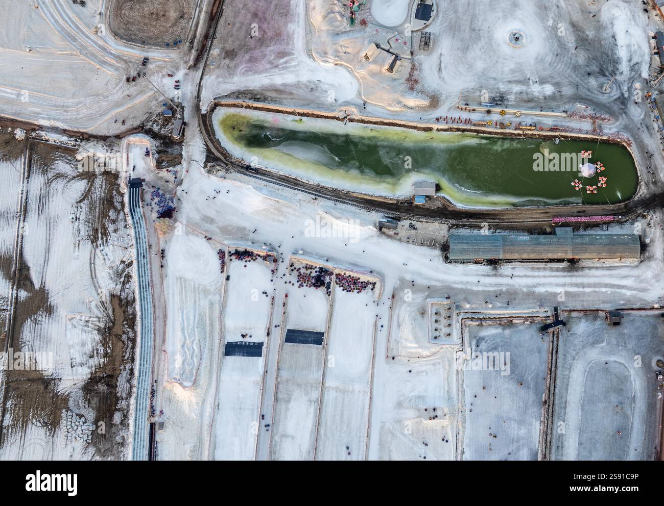 Spring Festival atmosphere at an ice and snow park in Shenyang City ...