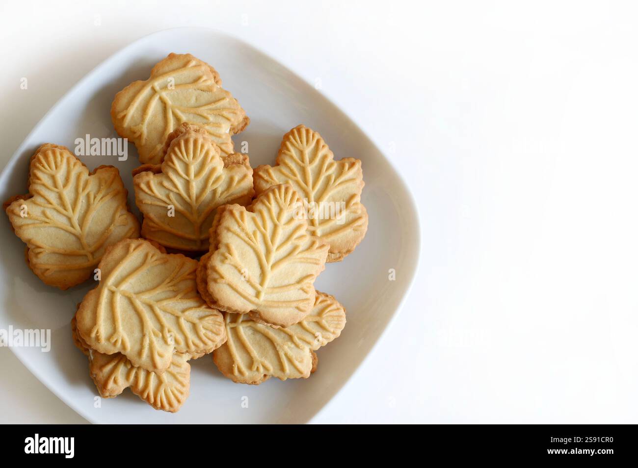 Classic Canadian maple leaf shaped cookies. Maple cream sandwiched ...