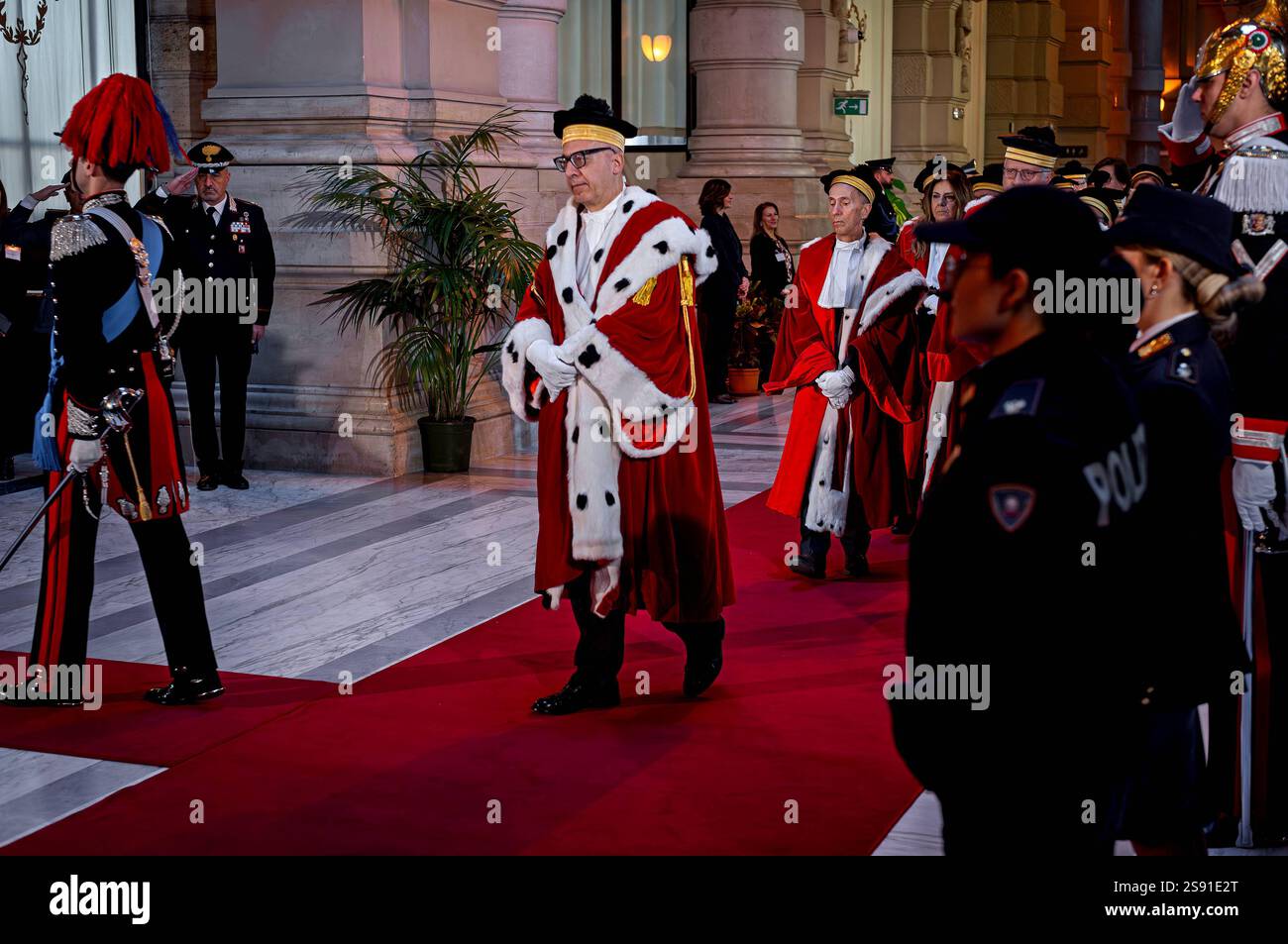 The inauguration of the judicial year 2025 ROME, ITALY - JANUARY 24 ...