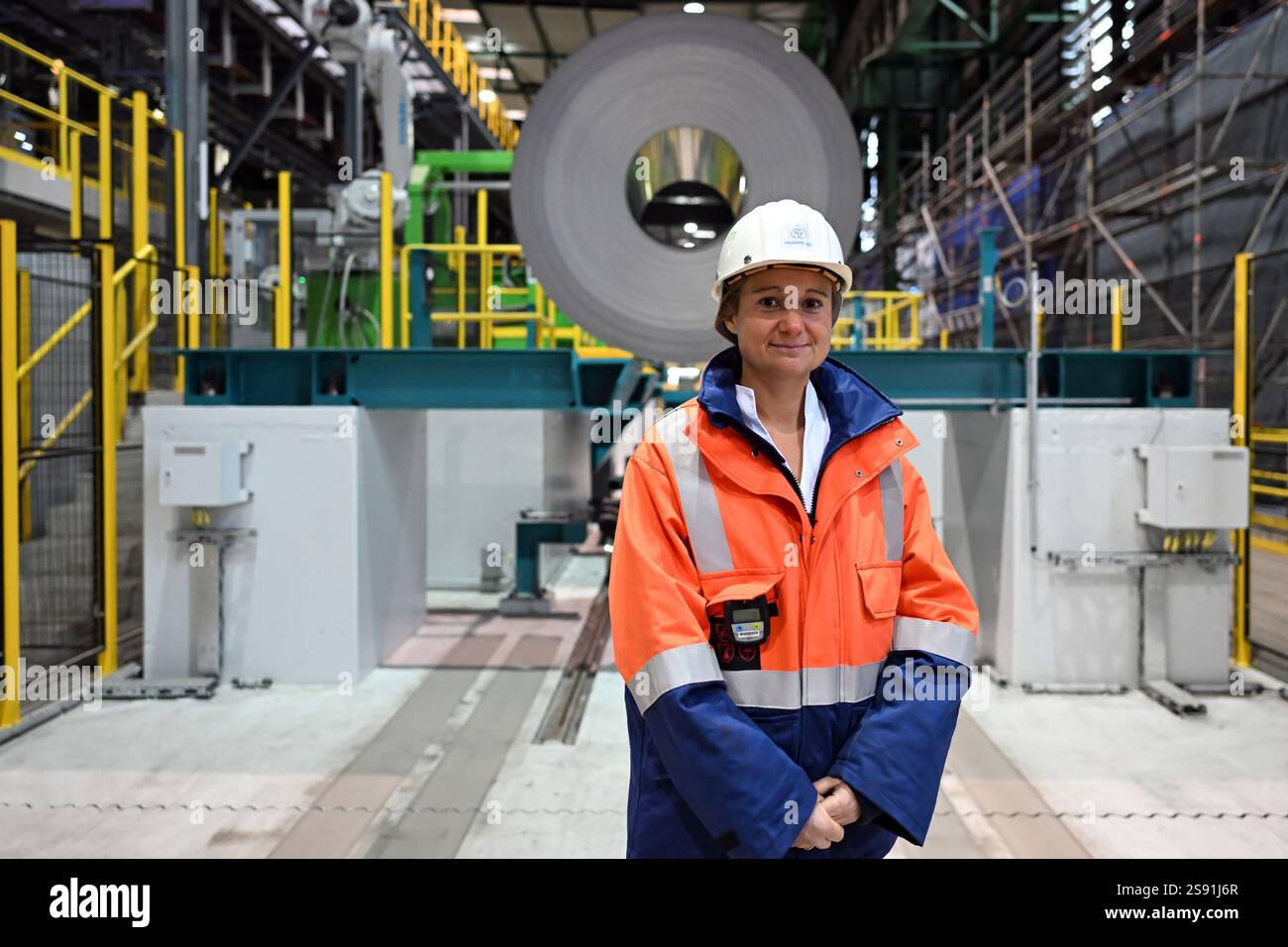 PRODUCTION - 24 January 2025, North Rhine-Westphalia, Bochum: Marie ...