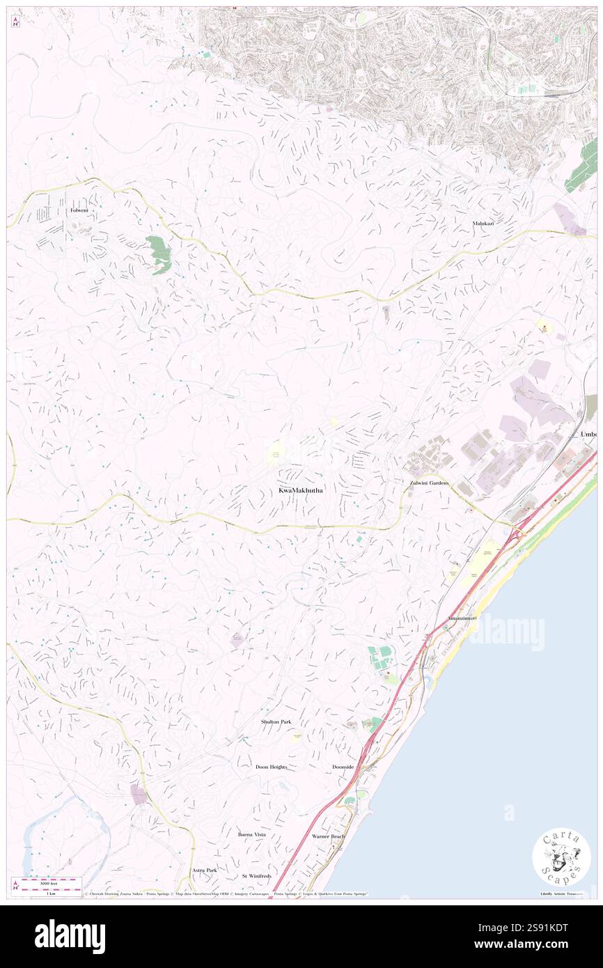 KwaMakhutha, eThekwini Metropolitan Municipality, ZA, South Africa ...