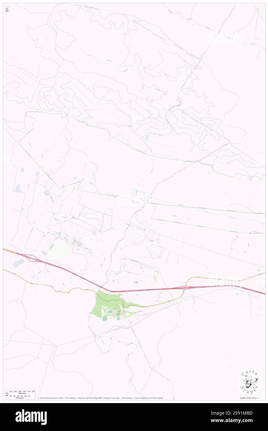 Laer Van Stadens Dam, , ZA, South Africa, Eastern Cape, S 33 52' 55 ...