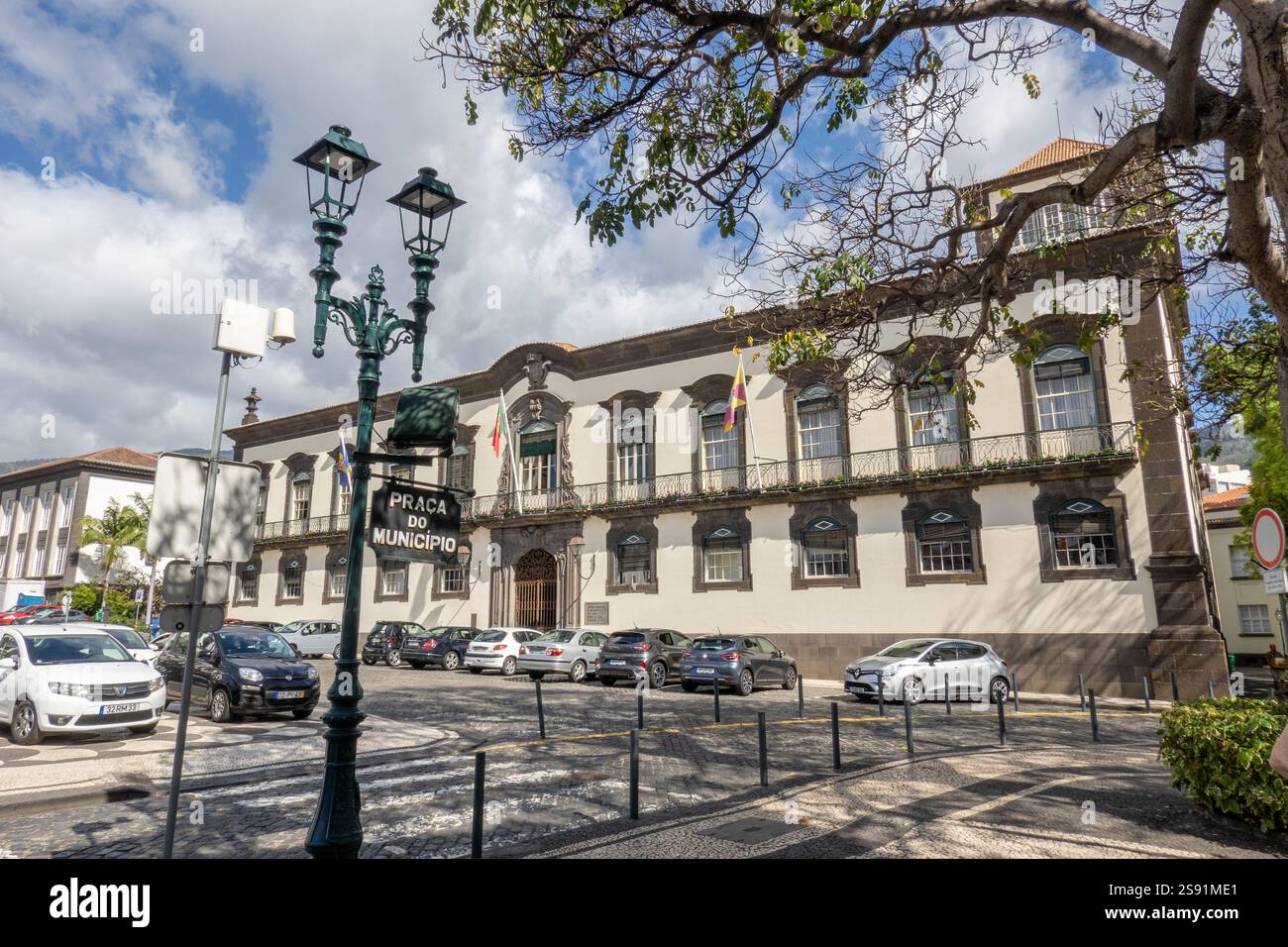 Funchal City Hall (Câmara Municipal), Madeira Located In The Praca do ...