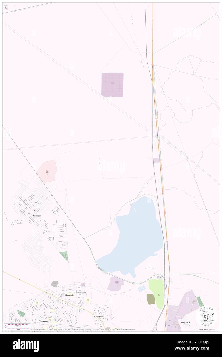 Roode Pan, Frances Baard District Municipality, ZA, South Africa ...