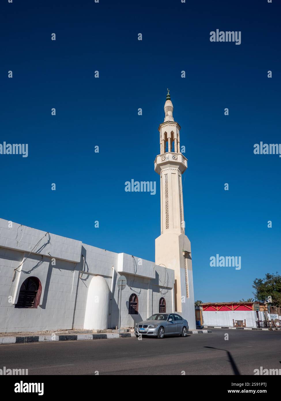 little mosque in a village of South Sinai Stock Photo - Alamy