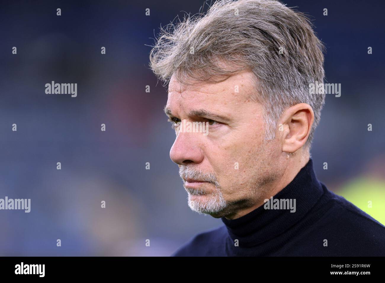 Marco Baroni coach manager Lazio seen during the UEFA Europa League ...