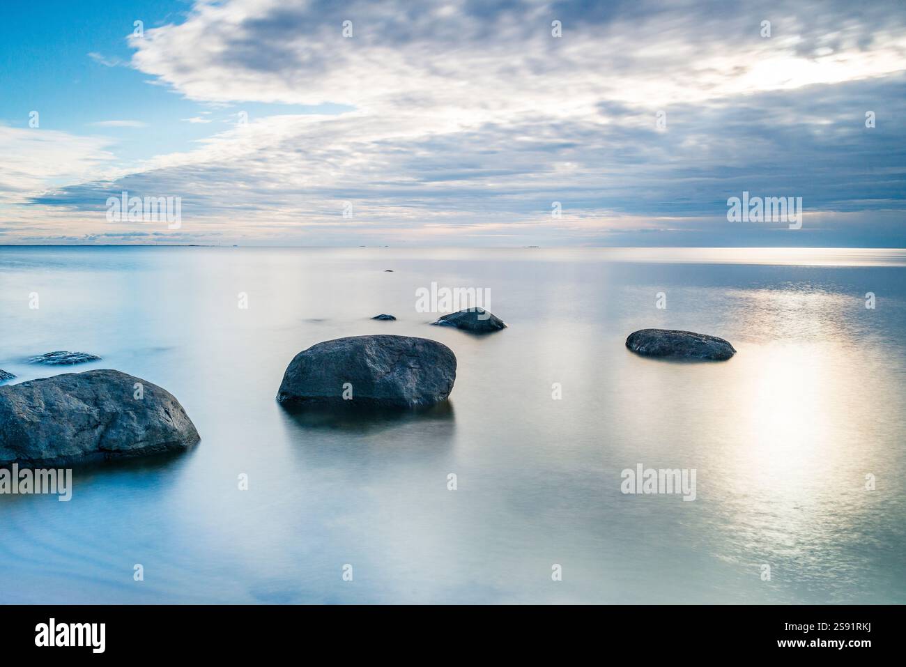 Coastal Landscape near Leesi Village, Lahemaa National Park, Estonia ...