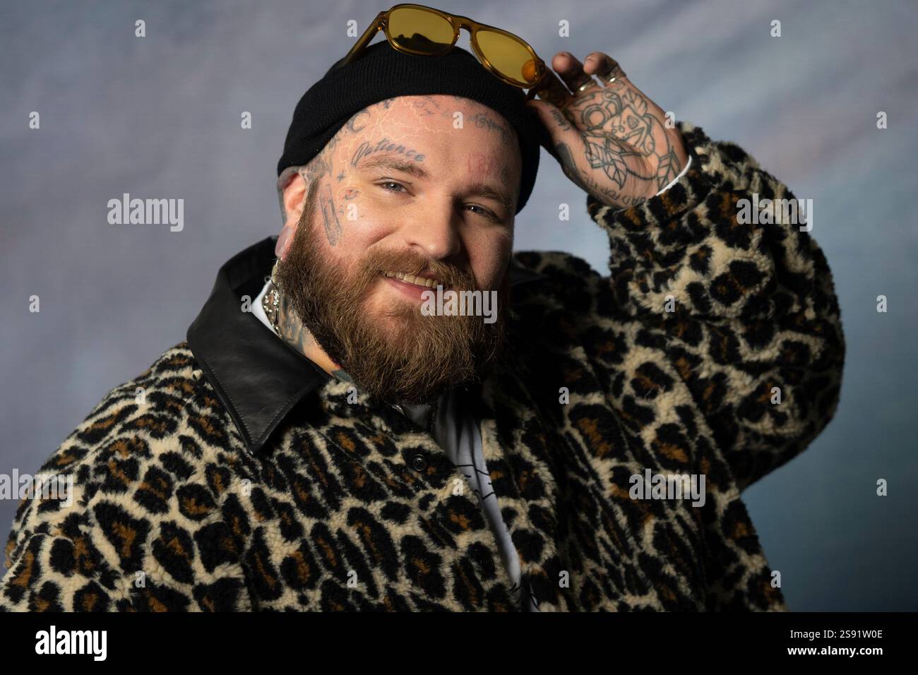 Teddy Swims poses for a portrait on Tuesday, Jan. 21, 2025, in New York ...