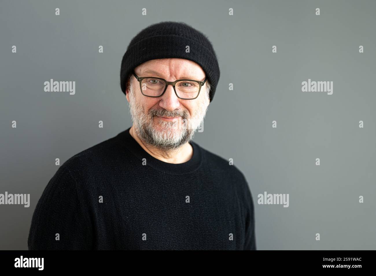 24 January 2025, Bavaria, Munich: Actor Rainer Bock poses at the press ...