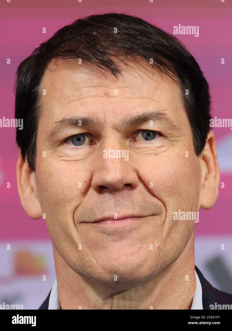 Tubize. Belgium, 24/01/2025, Belgium's new head coach Rudi Garcia ...