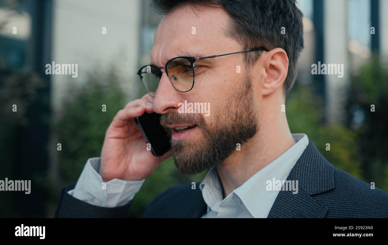 Caucasian businessman successful business entrepreneur commercial ceo ...