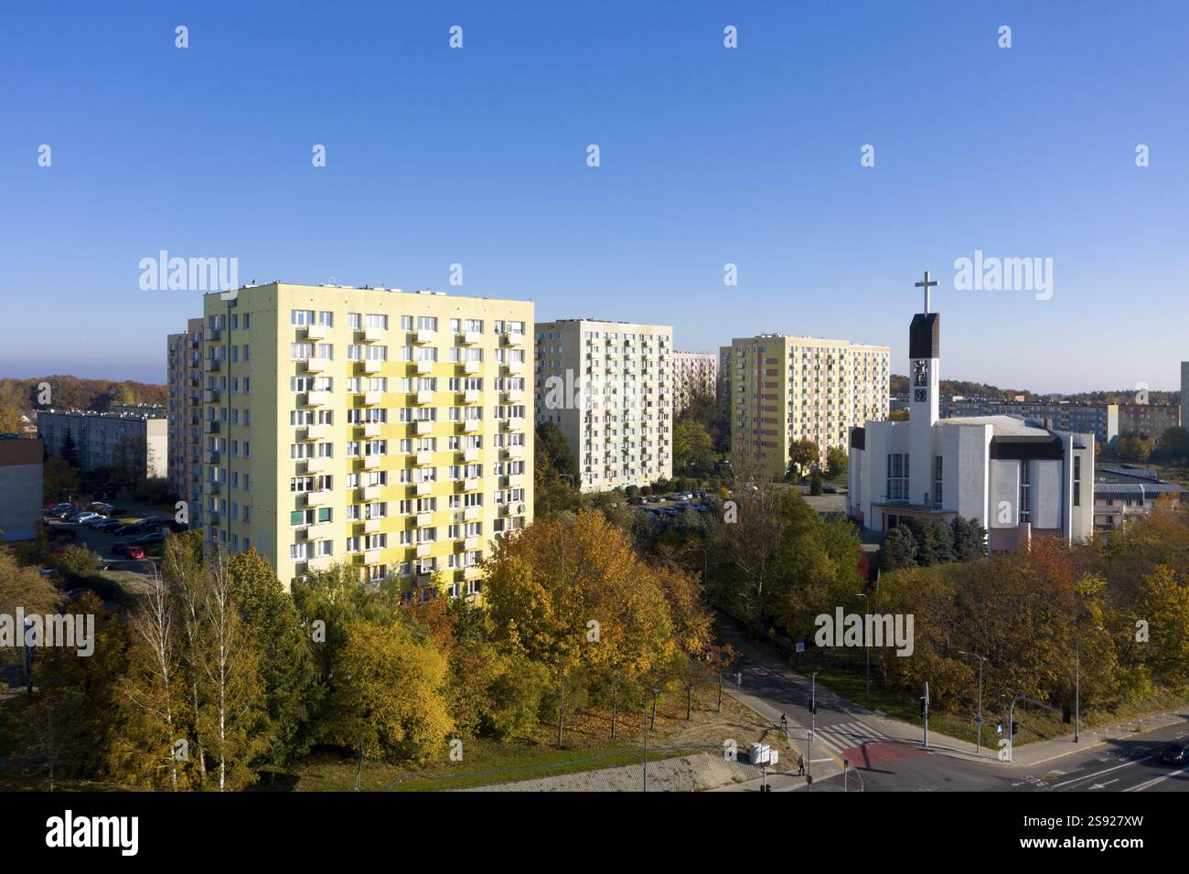 The so-called Witomino, Wysokie housing estate, in the Witomino ...