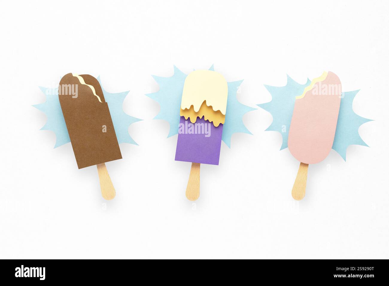 Creative food diet three healthy eating concept photo of three ...