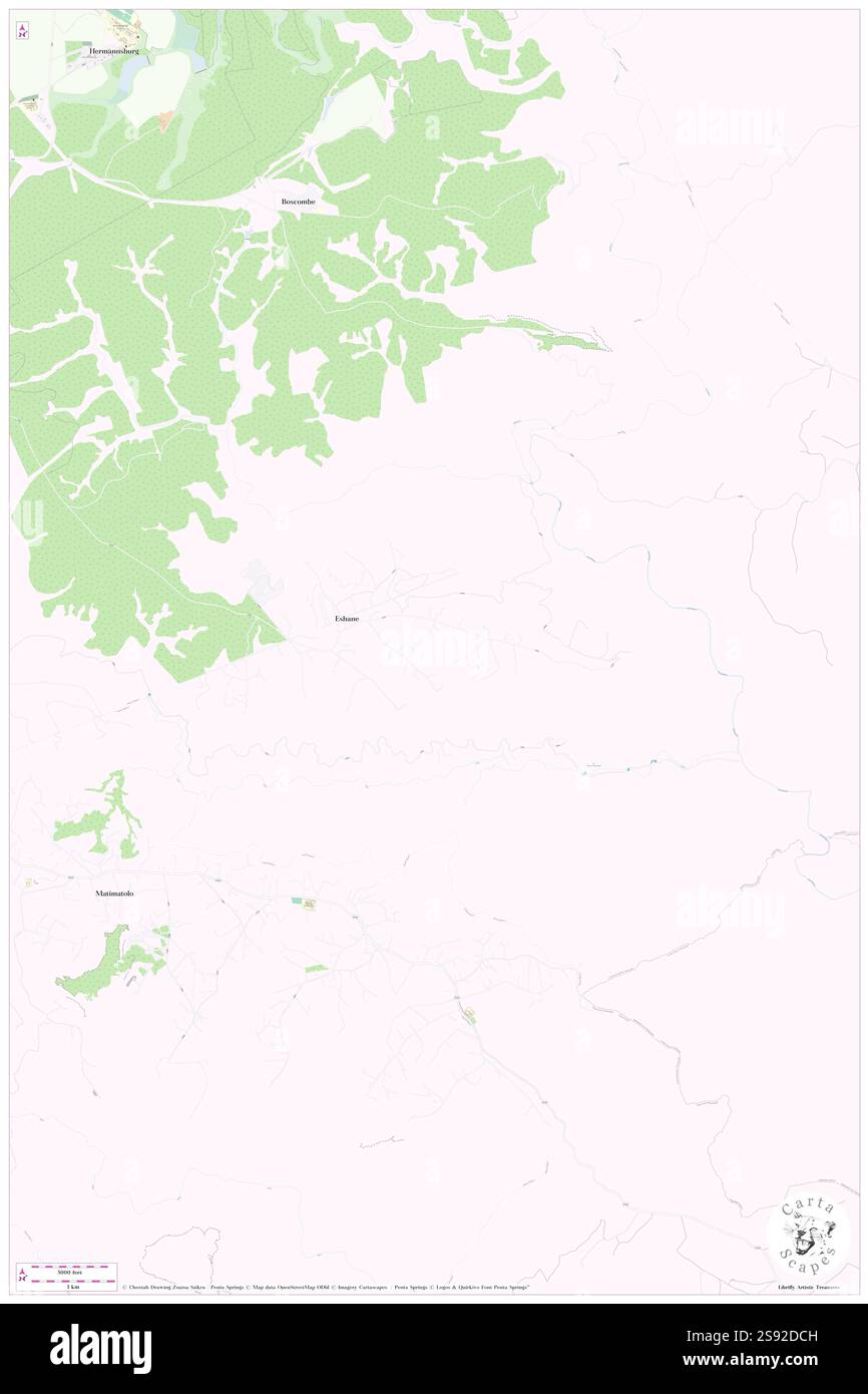 Eshane, uMzinyathi District Municipality, ZA, South Africa, KwaZulu ...