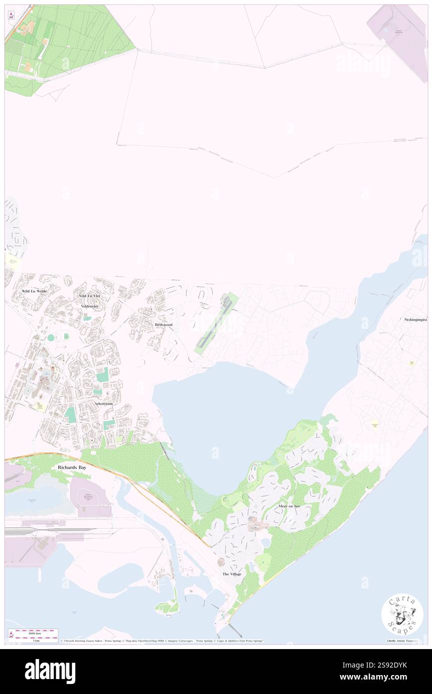 Richard Bay Airport, uThungulu District Municipality, ZA, South Africa ...