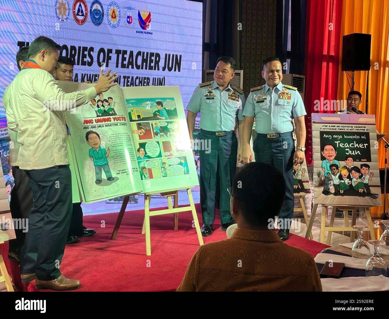 Philippine Coast Guard and national security officials launch comic ...