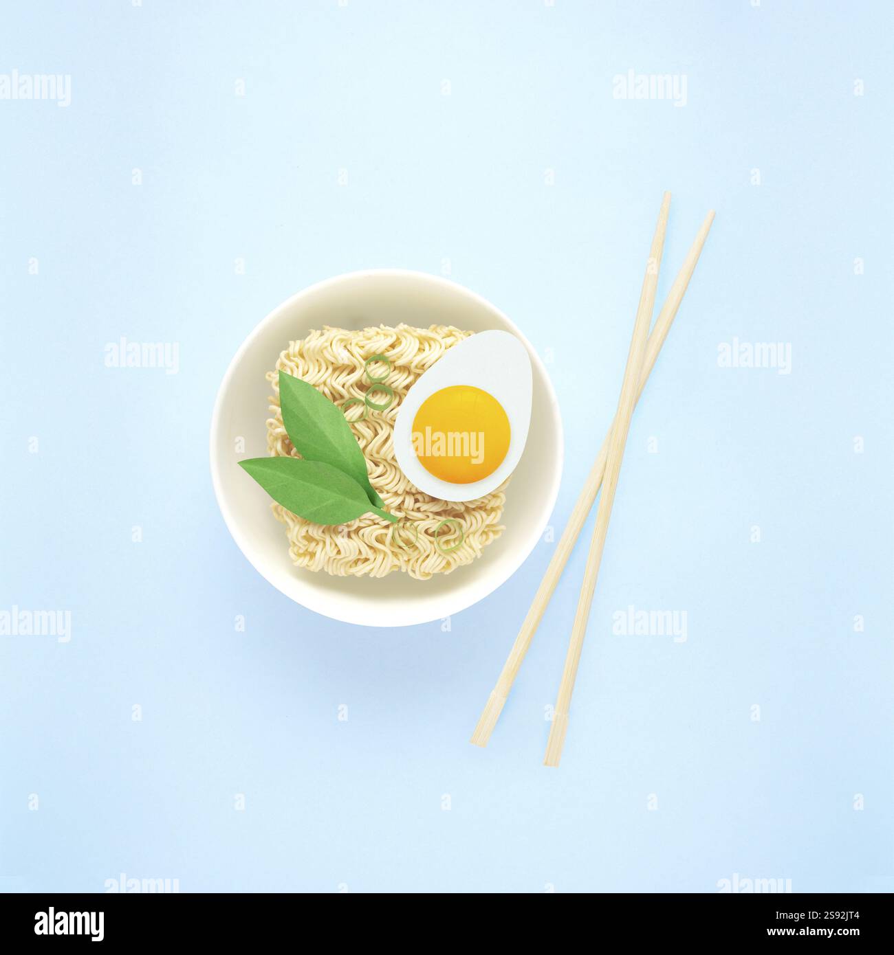 Creative food diet healthy eating concept photo of delicious ramen ...