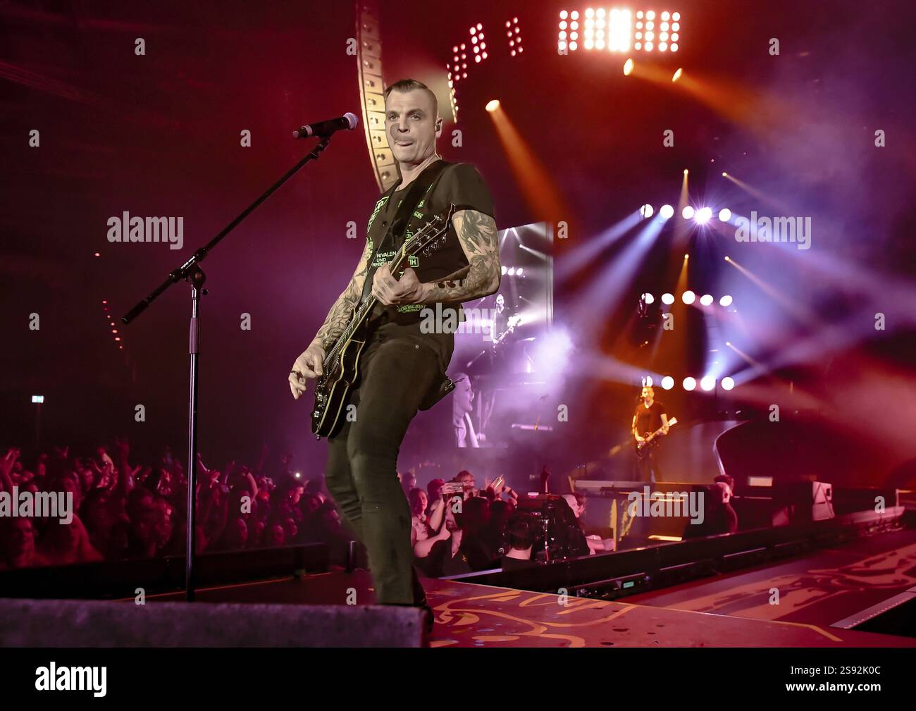 Frei.Wild (Philipp Burger), Rivalen und Rebellen Tour 2018 at the ...