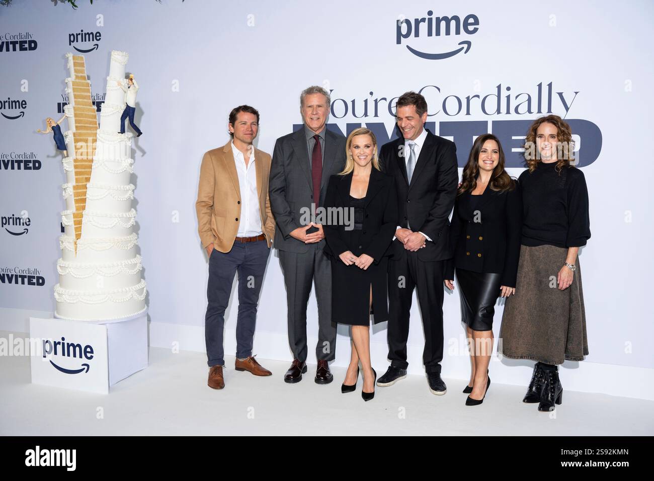 Connor Welch, from left, Will Ferrell, Reese Witherspoon, Nicholas ...