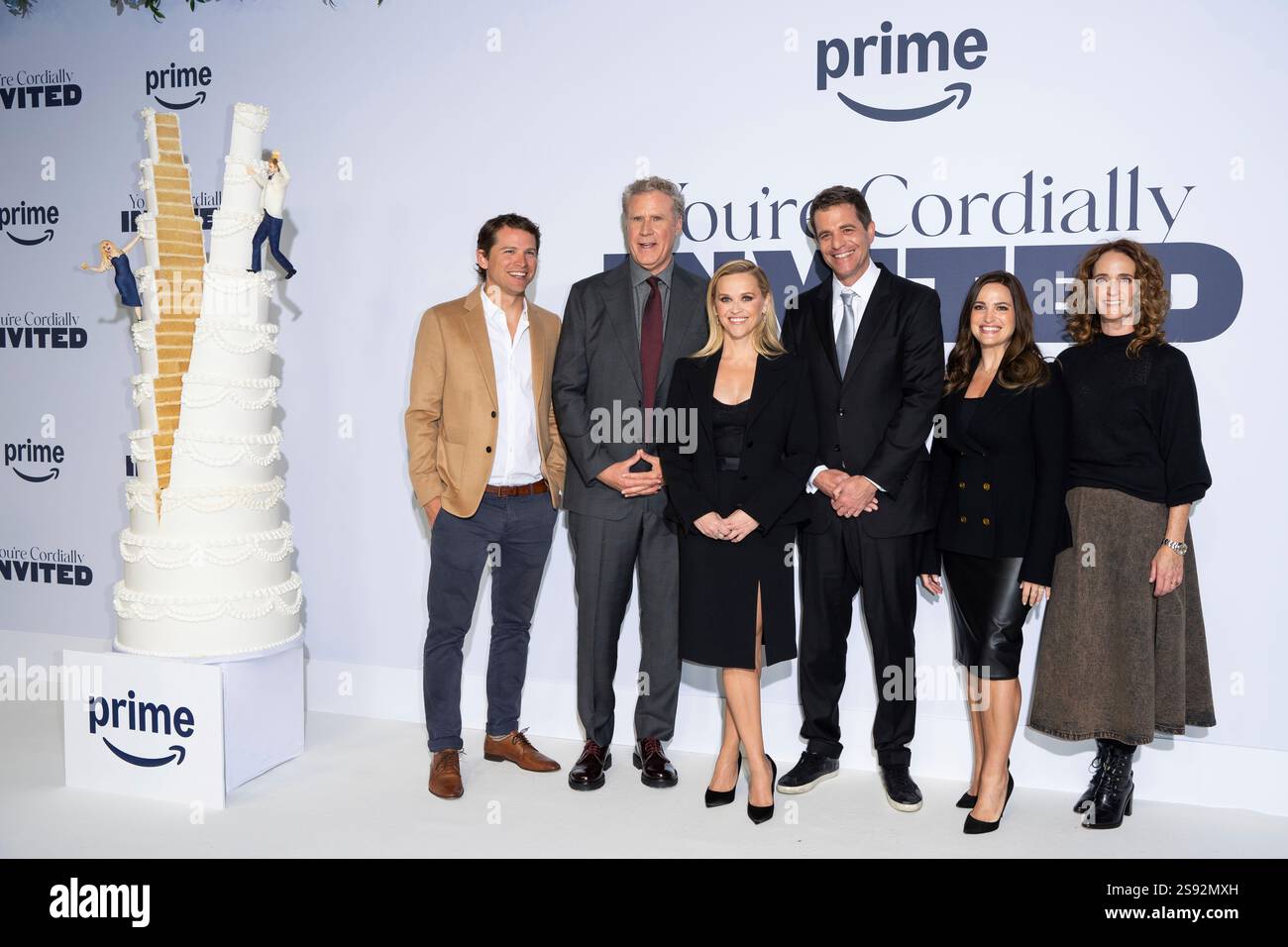 Connor Welch, from left, Will Ferrell, Reese Witherspoon, Nicholas ...