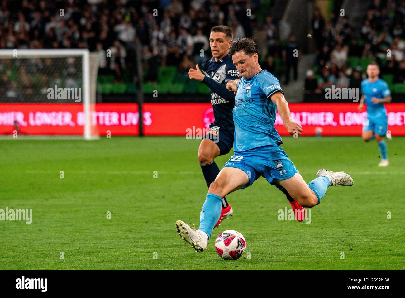January 24, 2025, Melbourne, Victoria, Australia: Sydney FC Forward JOE ...