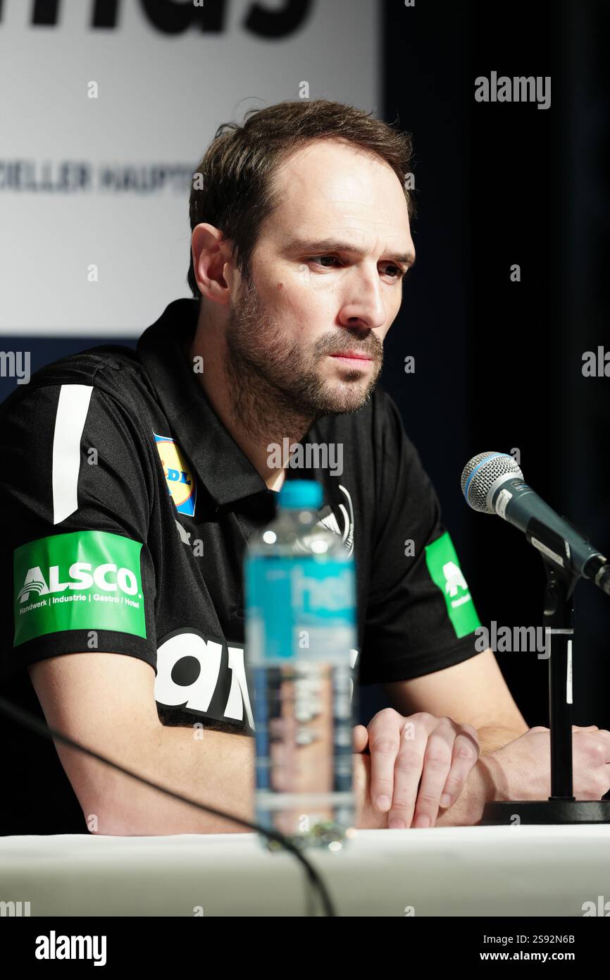 Benjamin Chatton (Deutschland, Manager) DEN, Pressekonferenz ...