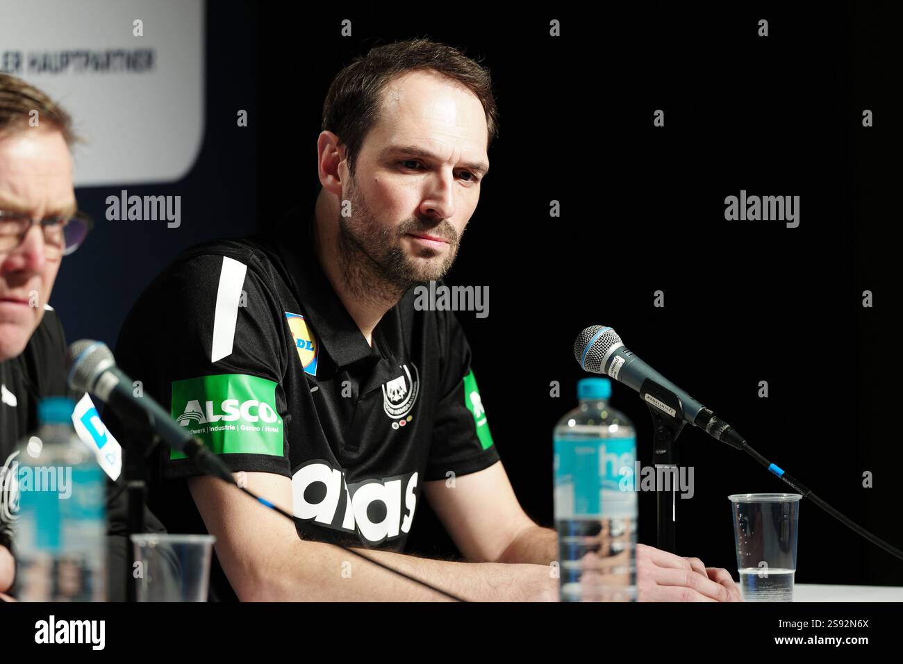 Benjamin Chatton (Deutschland, Manager) DEN, Pressekonferenz ...