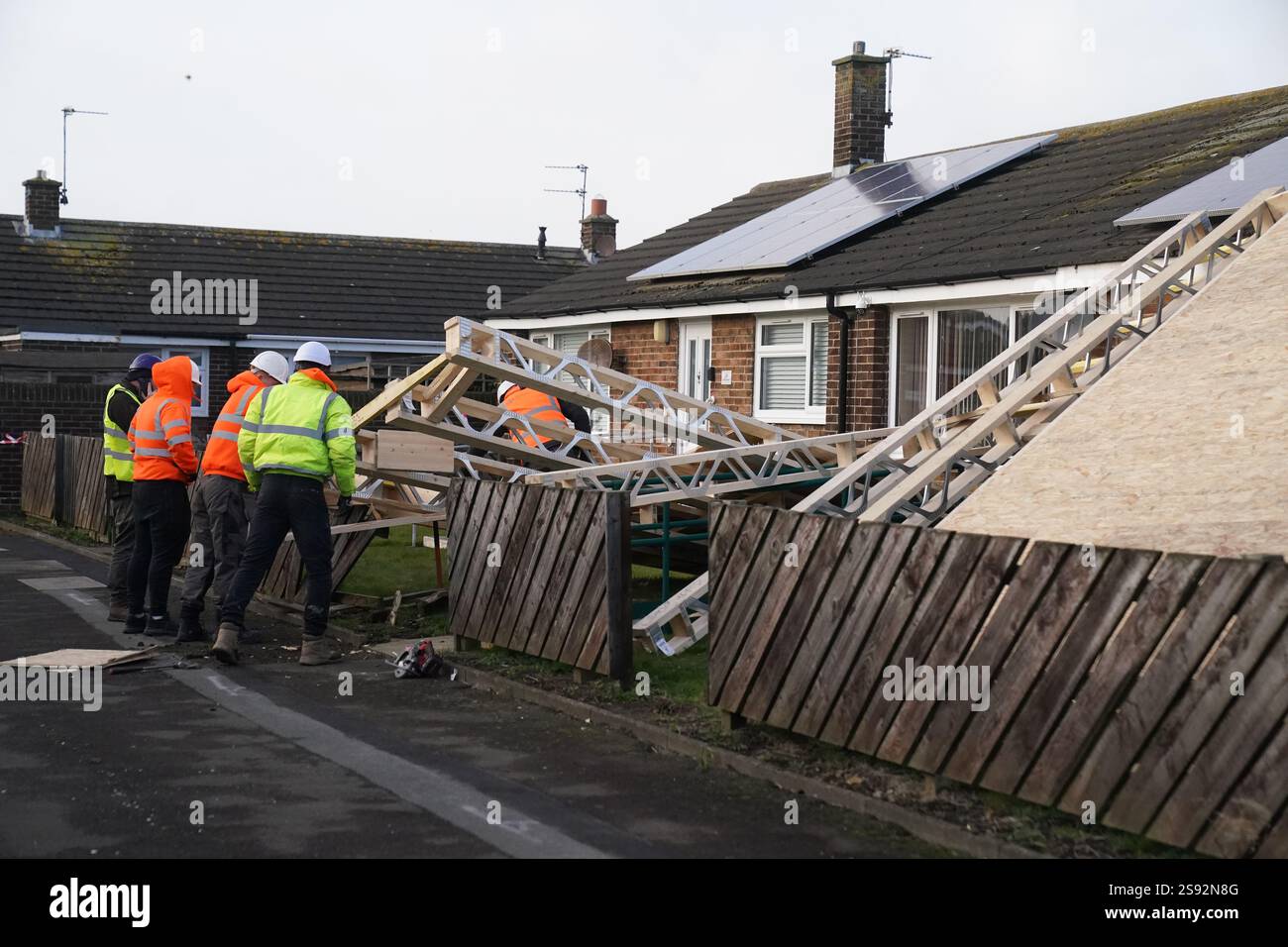 Storm eowyn northumberland hi-res stock photography and images - Alamy