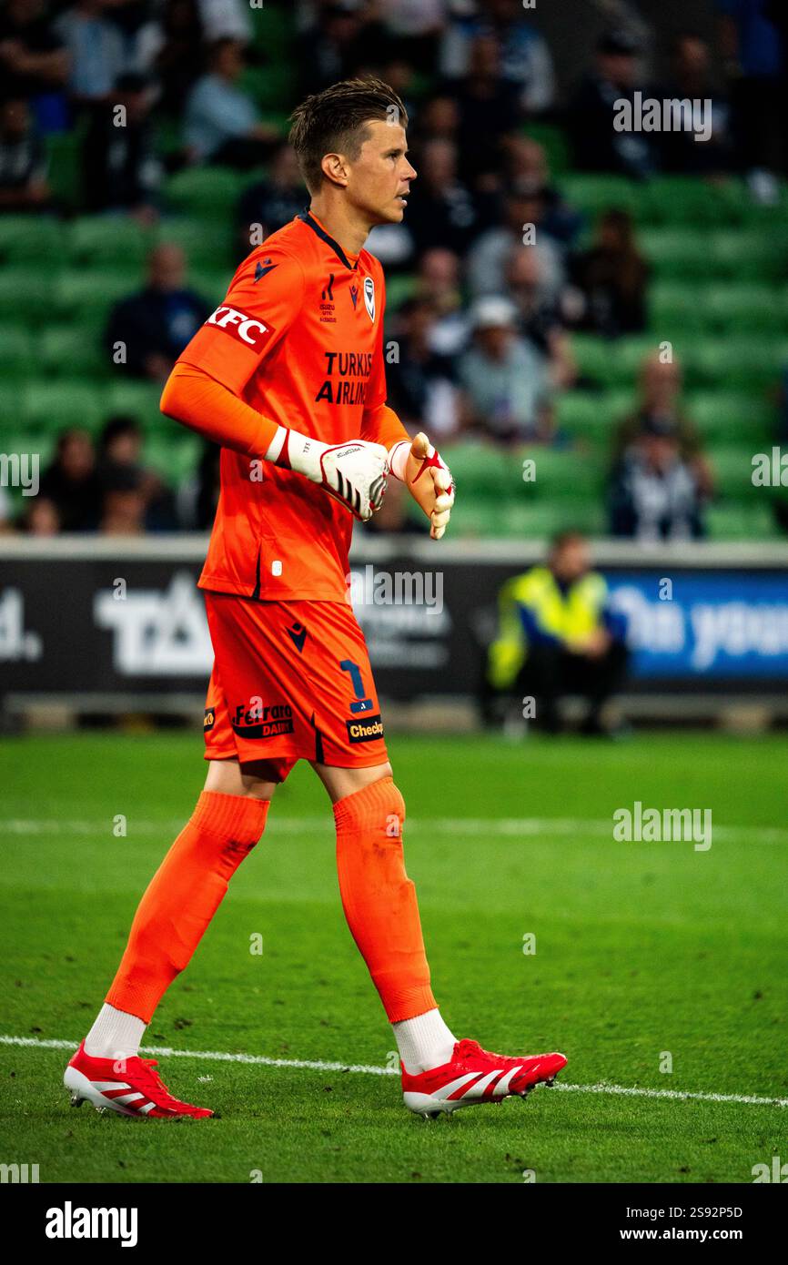 January 24, 2025, Melbourne, Victoria, Australia: Melbourne Victory FC ...