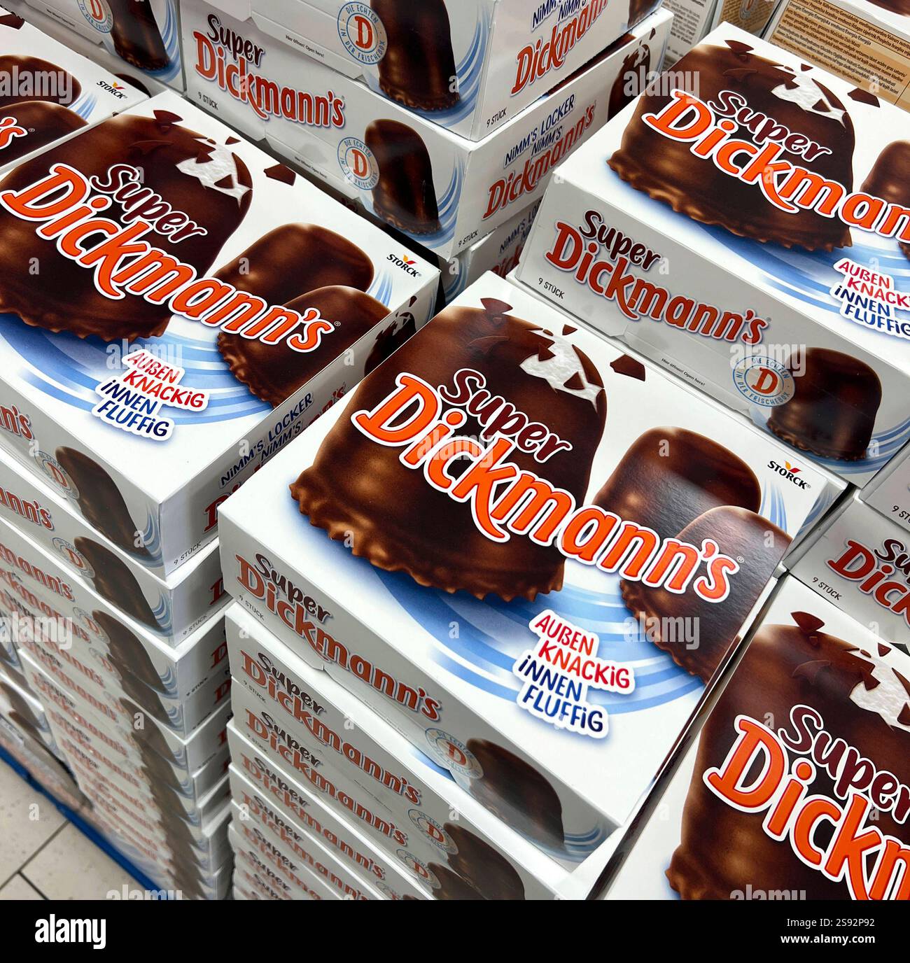 24.01.2025, Bad Wörishofen im Unterallgäu, Super Dickmanns Schaumküsse ...