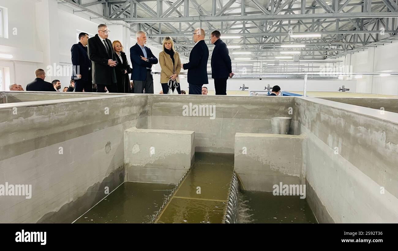 Bosnia and Herzegovina, January 24, 2025. Czech President Petr Pavel ...