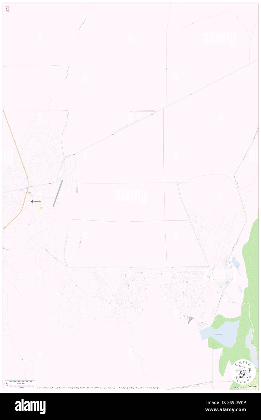 Mbazwana Plantation, uMkhanyakude District Municipality, ZA, South ...