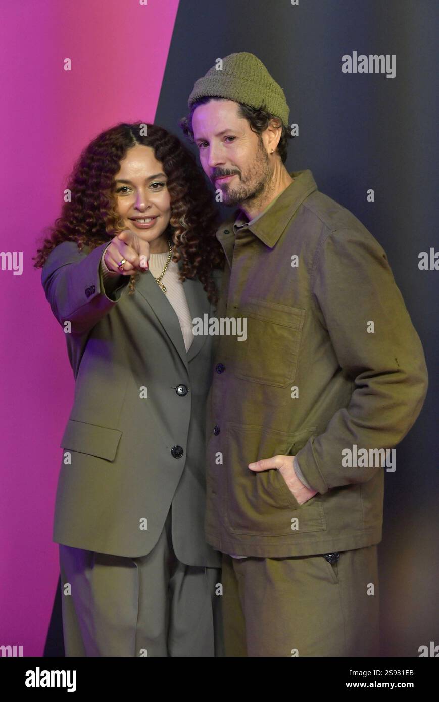 Joy Denalane und Max Herre 12/24 thg Joy Denalane mit Max Herre auf dem ...