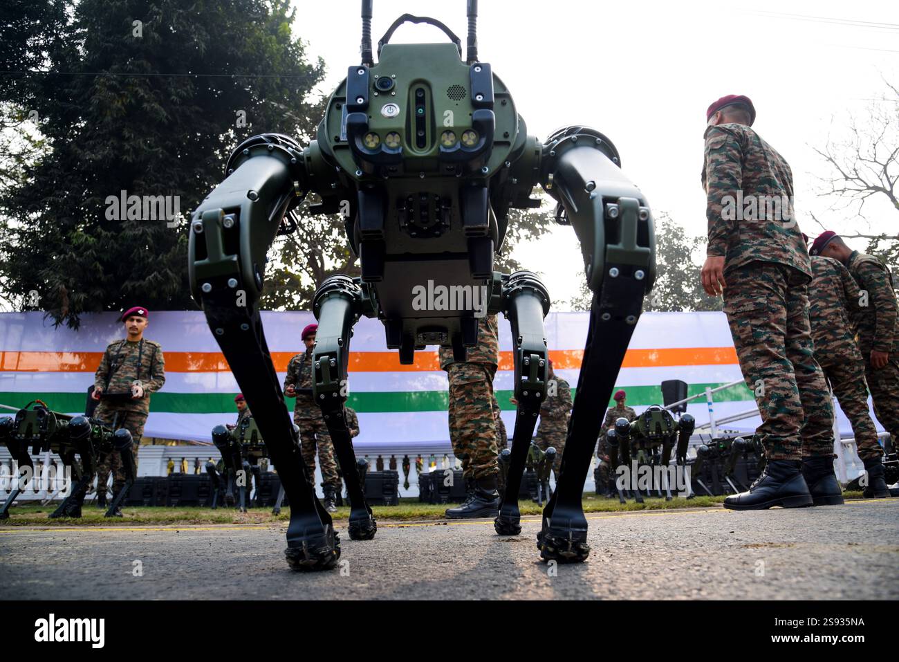 Indian Army showcases Robotic Mules ahead of the Final dress rehearsal ...