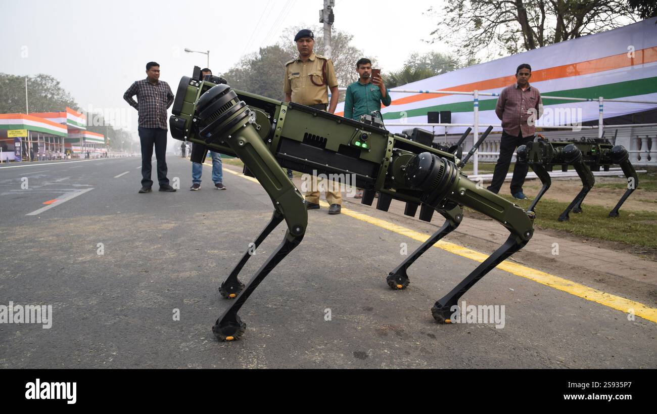 Indian Army showcases Robotic Mules ahead of the Final dress rehearsal ...