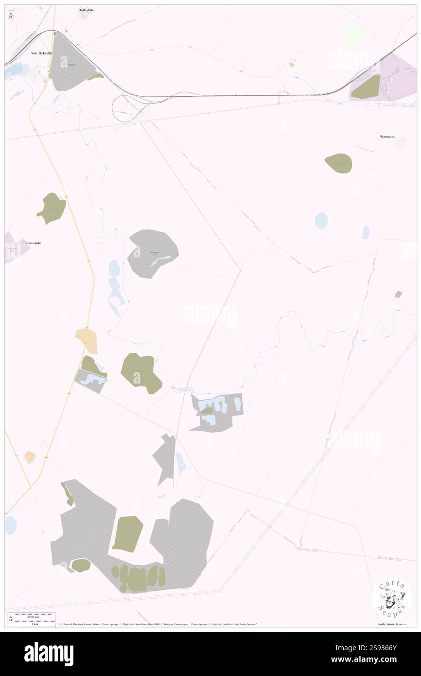 Vlaklaagte, Nkangala District Municipality, ZA, South Africa ...