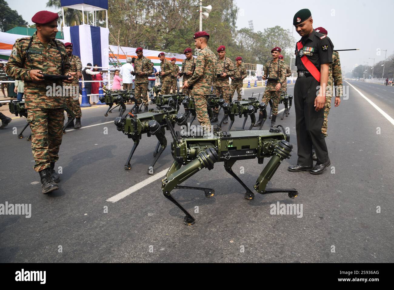Indian Army showcases Robotic Mules ahead the Final dress rehearsal for ...