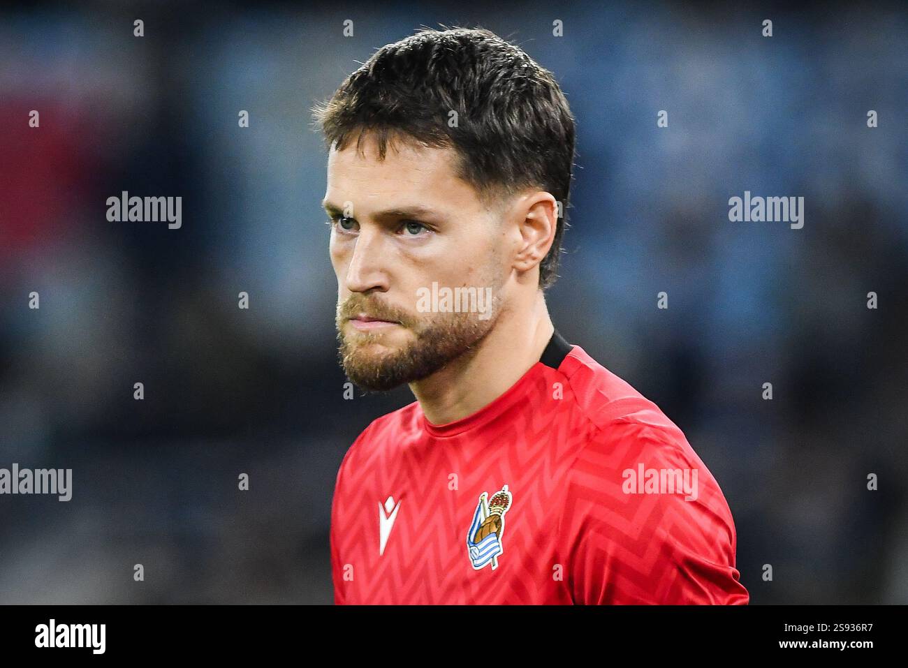 Alejandro (Alex) REMIRO of Real Sociedad during the UEFA Europa League ...