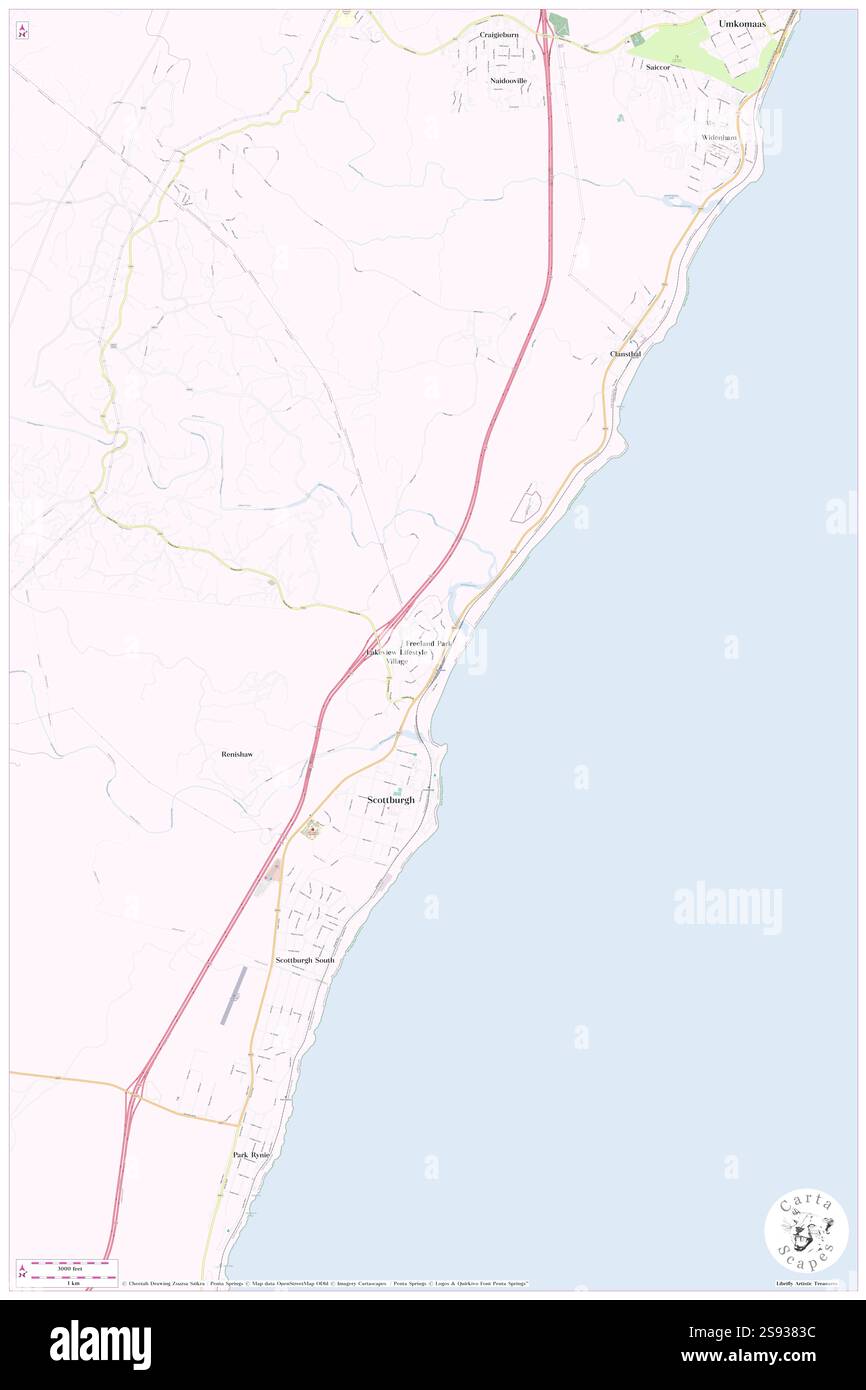 Freeland Park, Ugu District Municipality, ZA, South Africa, KwaZulu ...