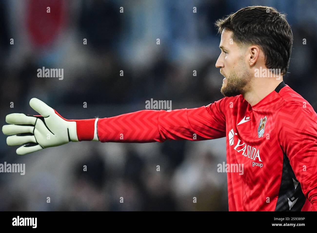 Alejandro (Alex) REMIRO of Real Sociedad during the UEFA Europa League ...