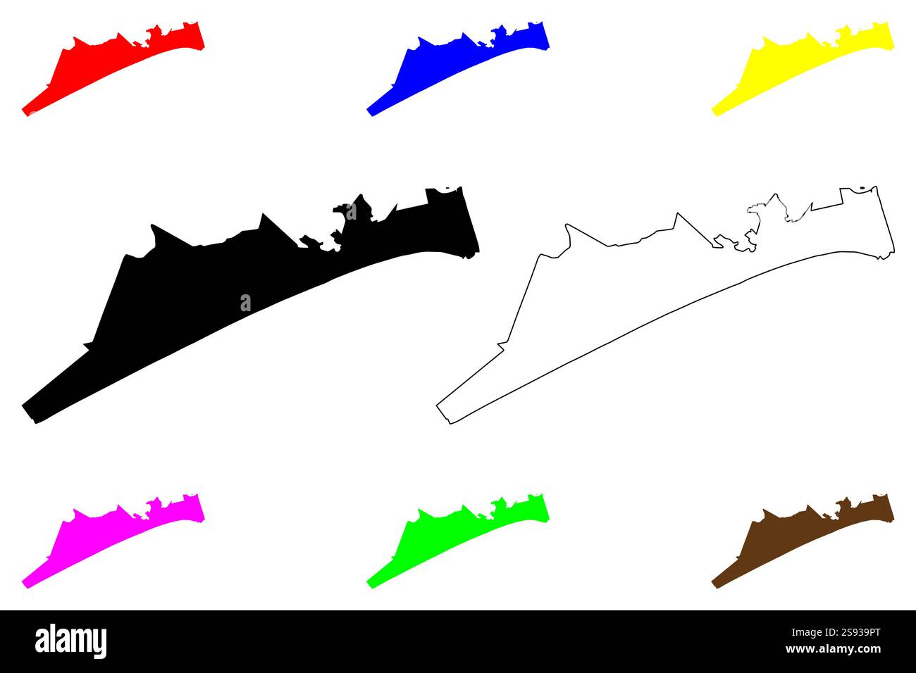 Praia Grande city (Federative Republic of Brazil, Sao Paulo state) map ...