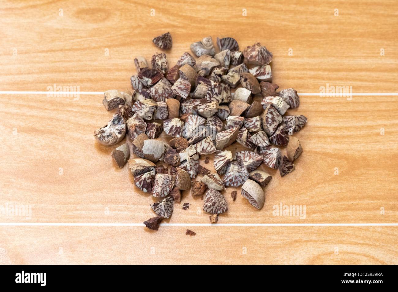 Betel nut fruit, scientifically known as Areca catechu and locally ...