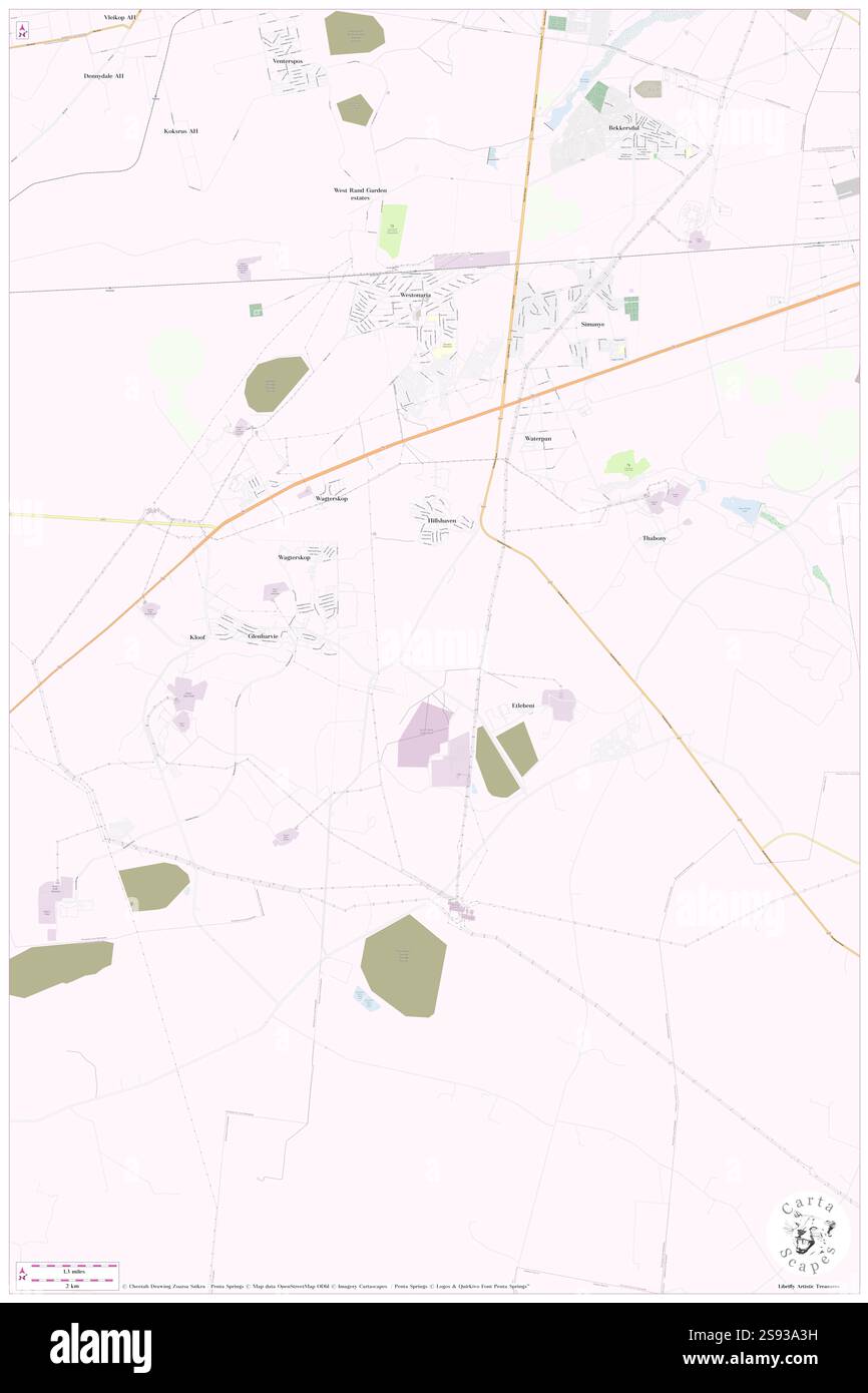 Westonaria, West Rand District Municipality, ZA, South Africa, Gauteng ...