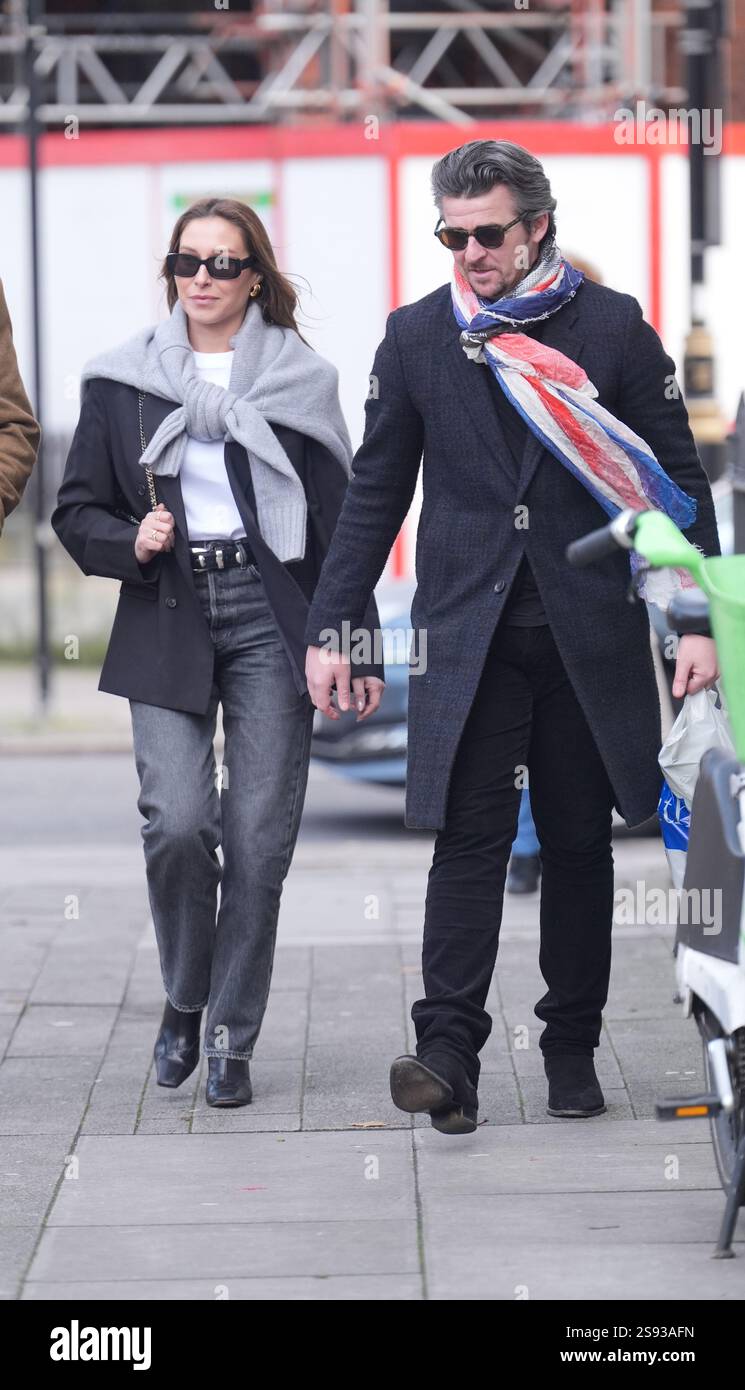 Joey Barton and his wife Georgia Barton at Westminster Magistrates ...