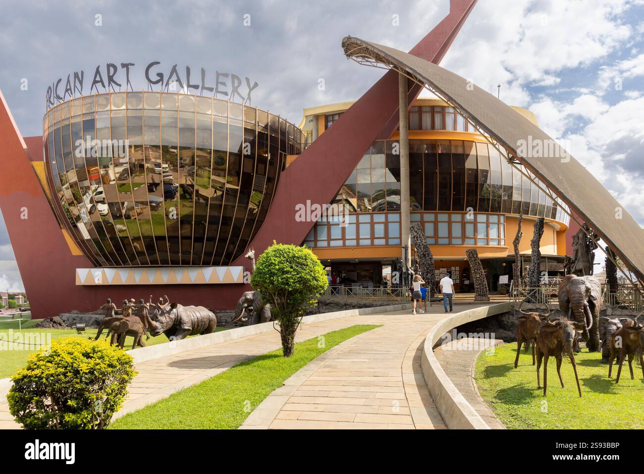 Arusha, Tanzania - November 16, 2024: African Art Gallery Shopping ...